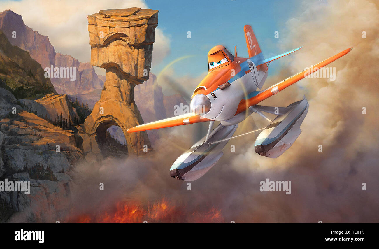 PLANES: FIRE & RESCUE, Dusty Crophopper (voice: Dane Cook), 2014. ©Walt ...