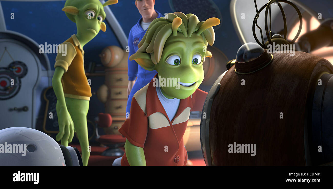 PLANET 51, from left: Skiff (voice: Seann William Scott), Captain ...