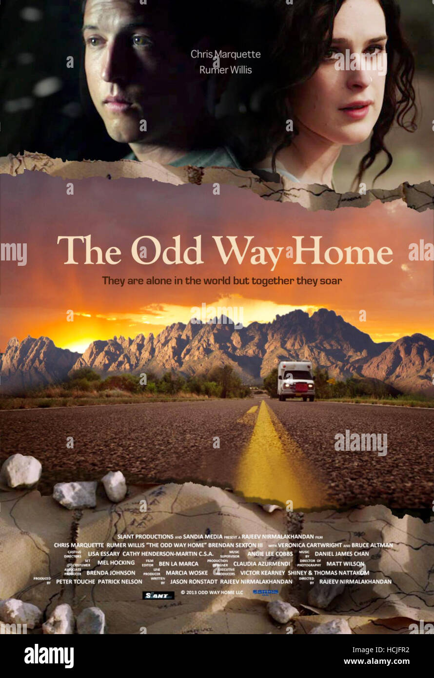 THE ODD WAY HOME, international poster art, from left: Chris Marquette ...