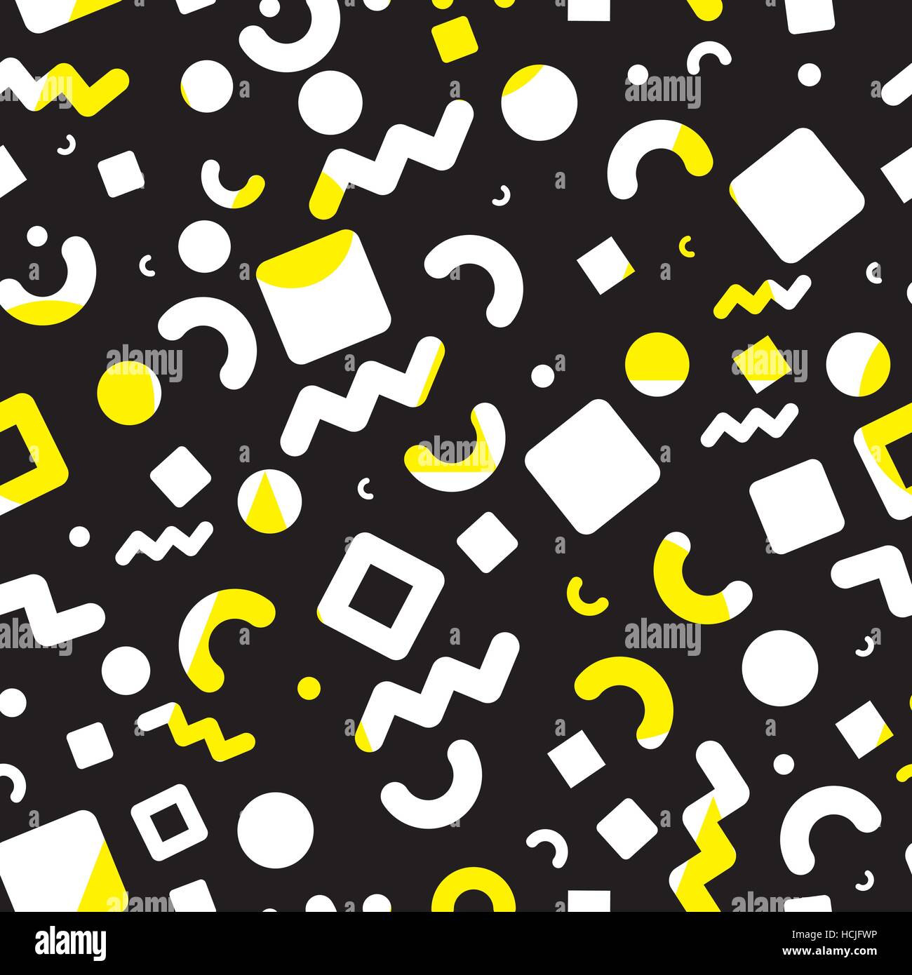Memphis pattern hi-res stock photography and images - Alamy