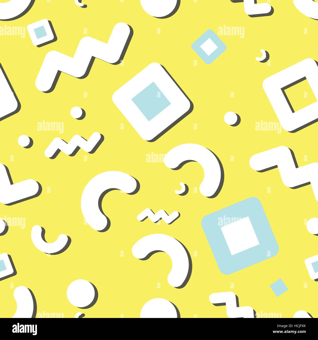 Seamless pattern Memphis style Stock Vector Image & Art - Alamy