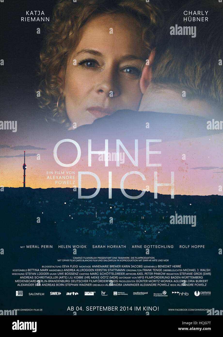 OHNE DICH, German poster, Katja Riemann, 2014. ©Camino Filmverleih ...
