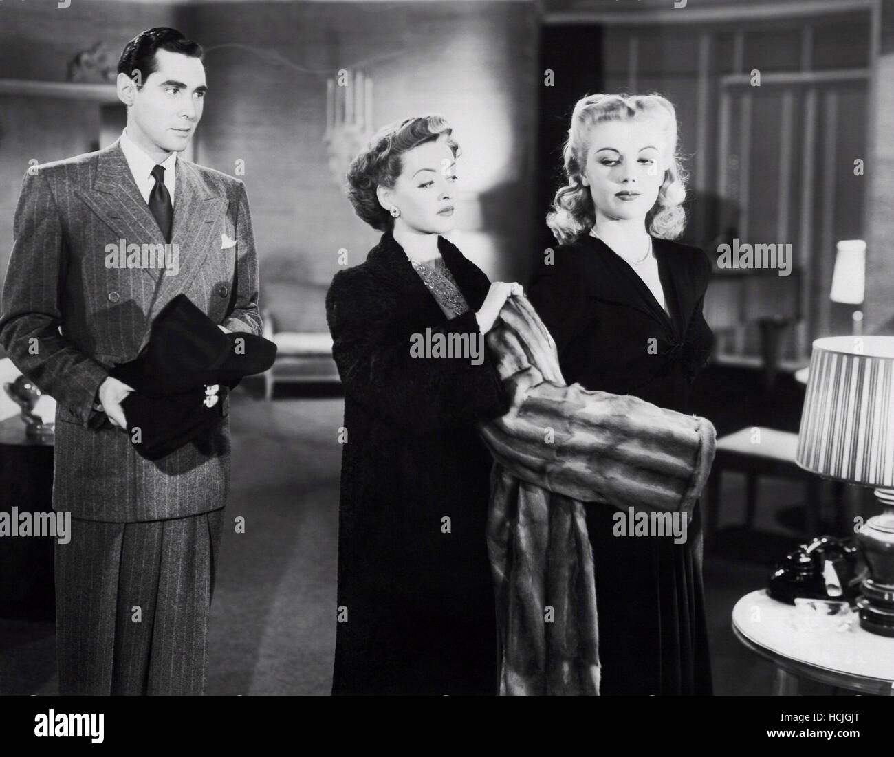 OLD ACQUAINTANCE, from left: Phillip Reed, Bette Davis, Dolores Moran ...