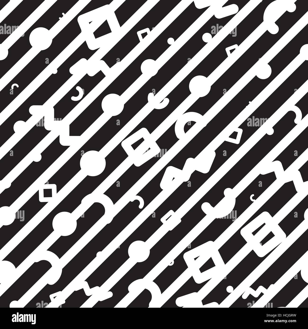 Seamless pattern geometric shapes Stock Vector Image & Art - Alamy