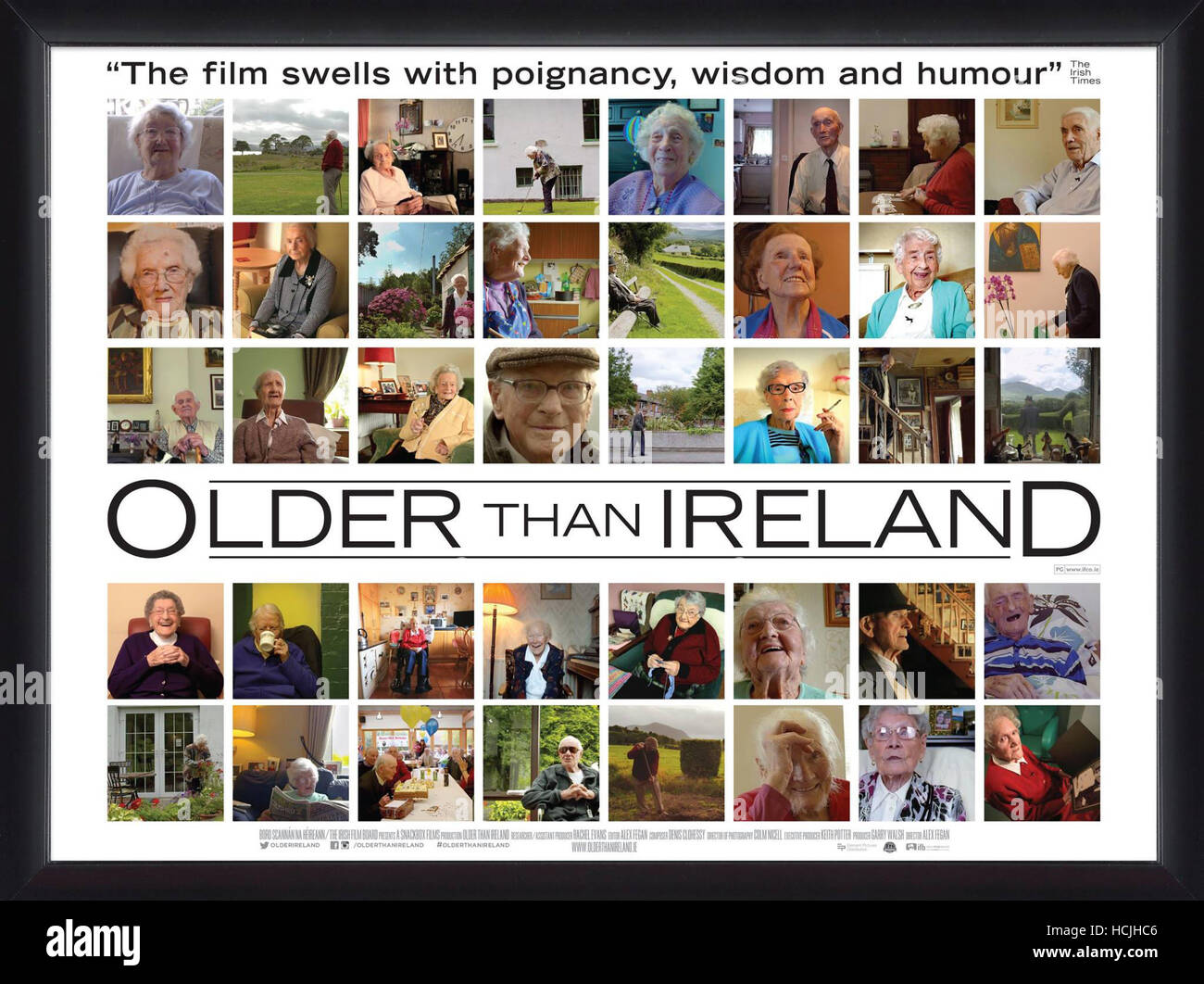 OLDER THAN IRELAND, Irish poster, top l-r: Rose O'Halloran, Michael O ...