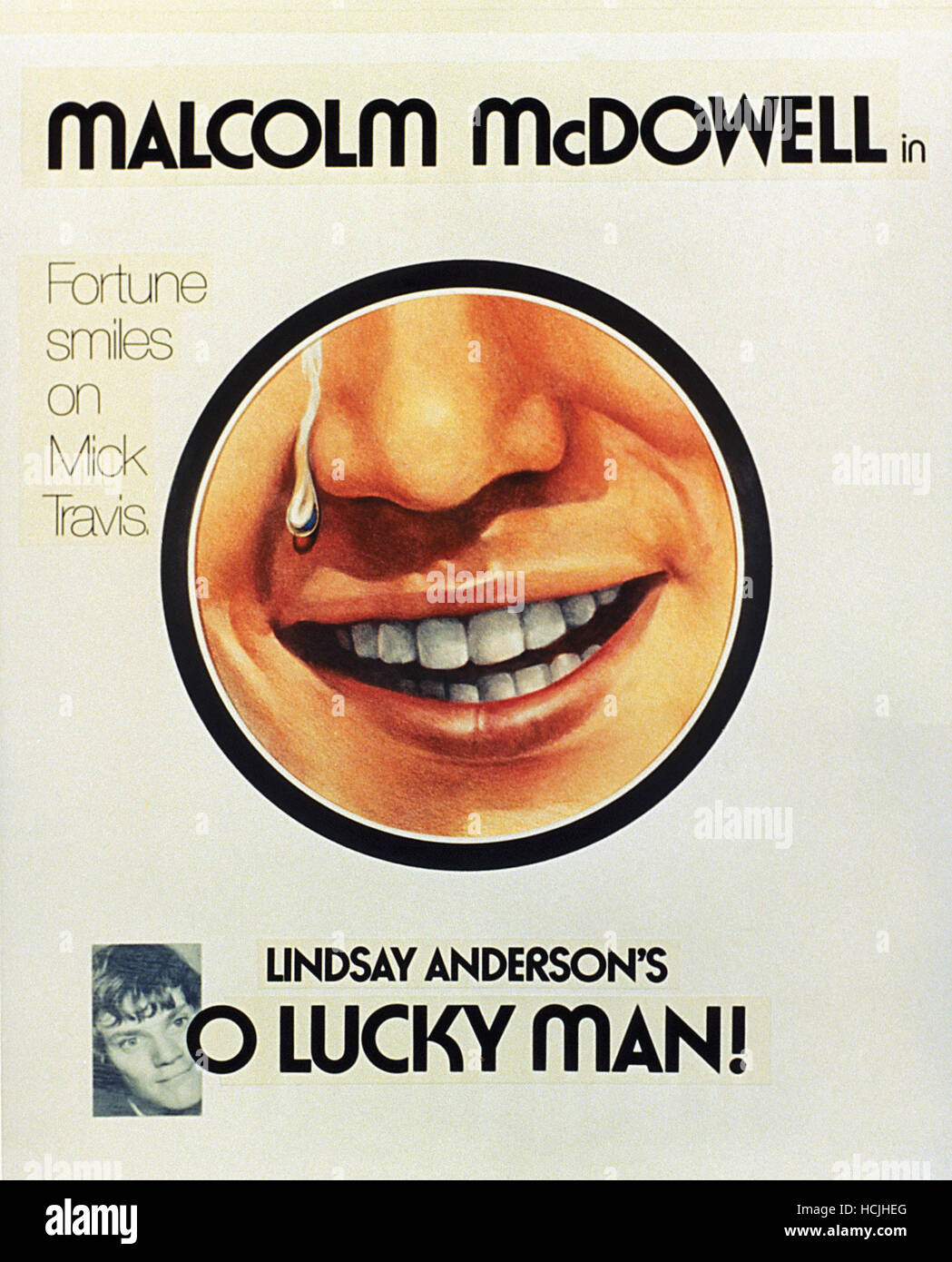 O LUCKY MAN!, Malcolm McDowell, 1973 Stock Photo - Alamy