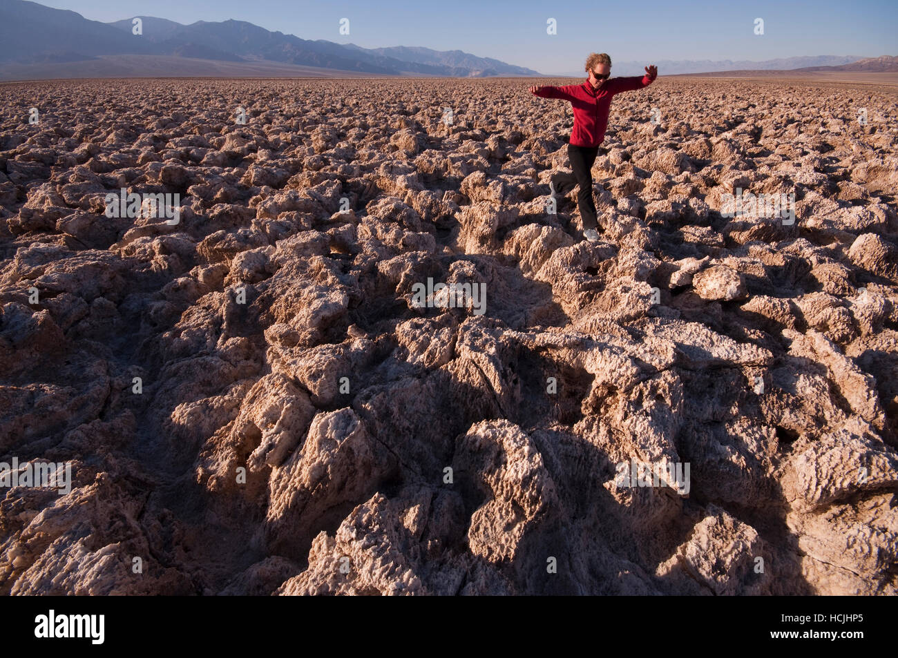 Devils Golf Course. Death Valley National Park. California, USA Stock ...