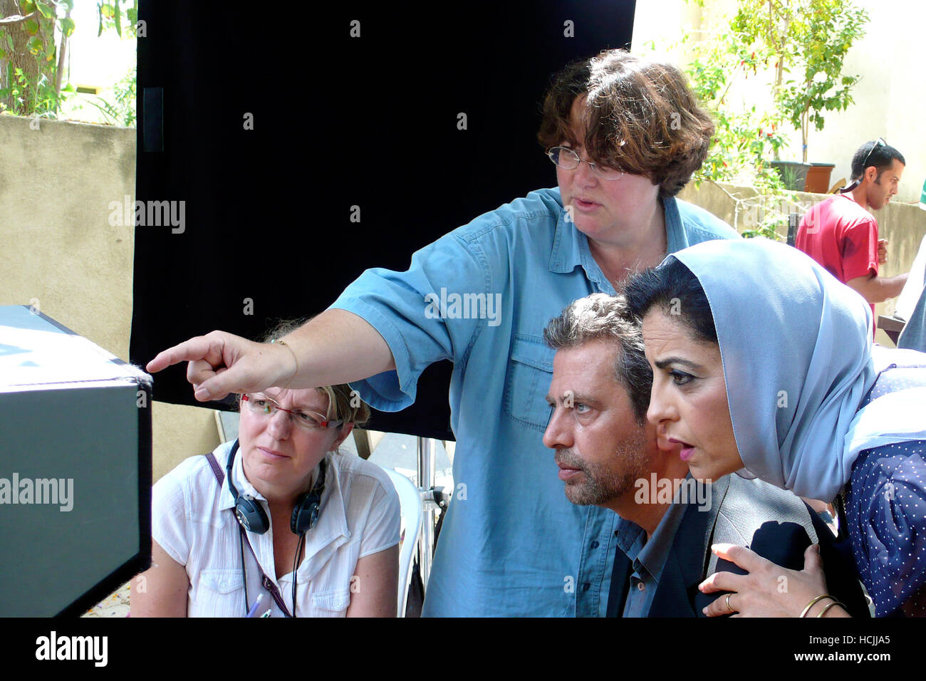 THE OTHER SON, (aka LE FILS DE L'AUTRE), top: director Lorraine Levy ...