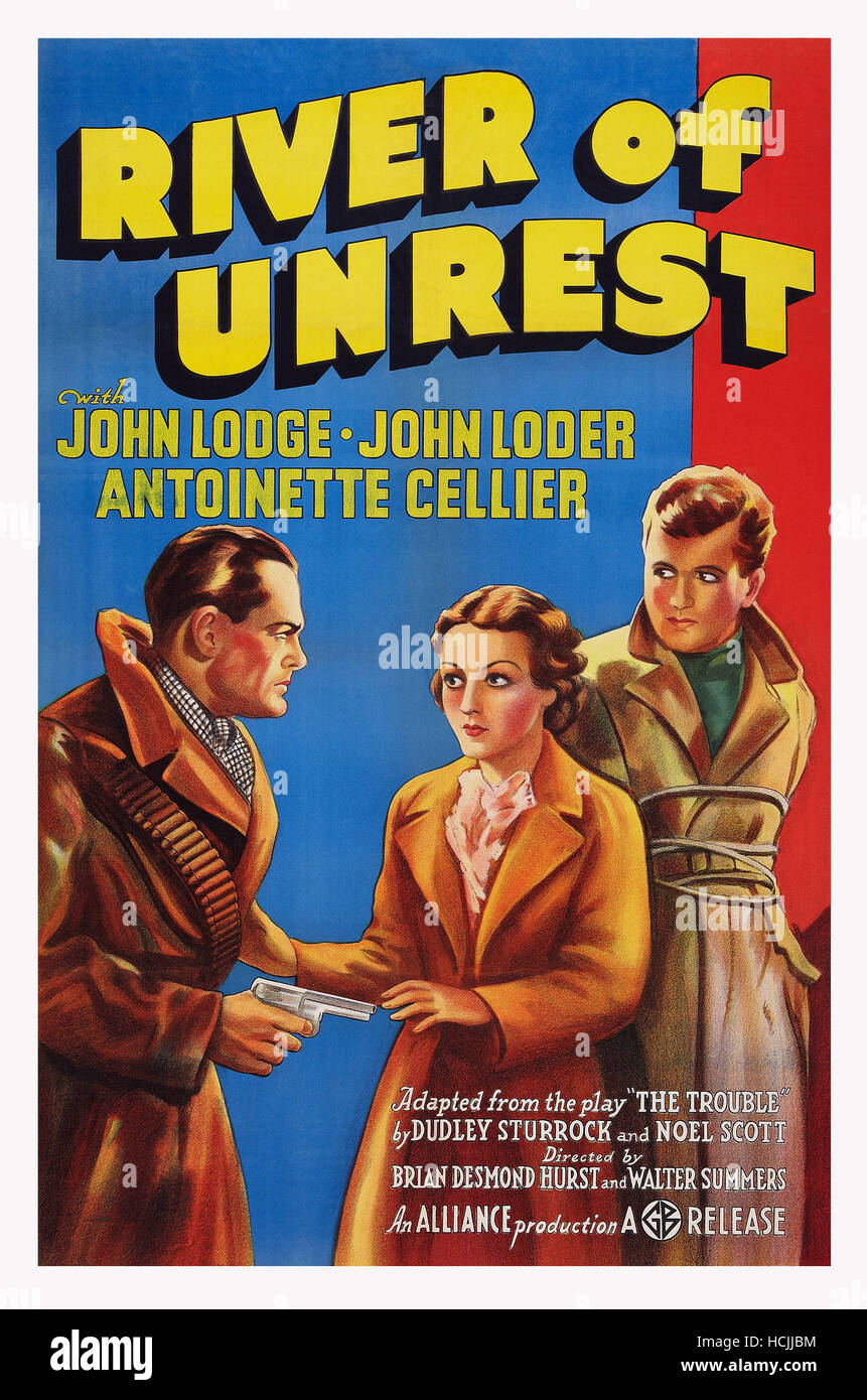 OURSELVES ALONE, (aka RIVER OF UNREST), US poster art, from left: Niall ...