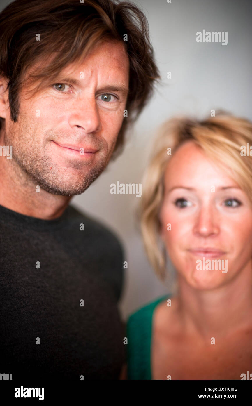 Portrait of a couple: Olympic and World Cup skiing veterans Nelson ...