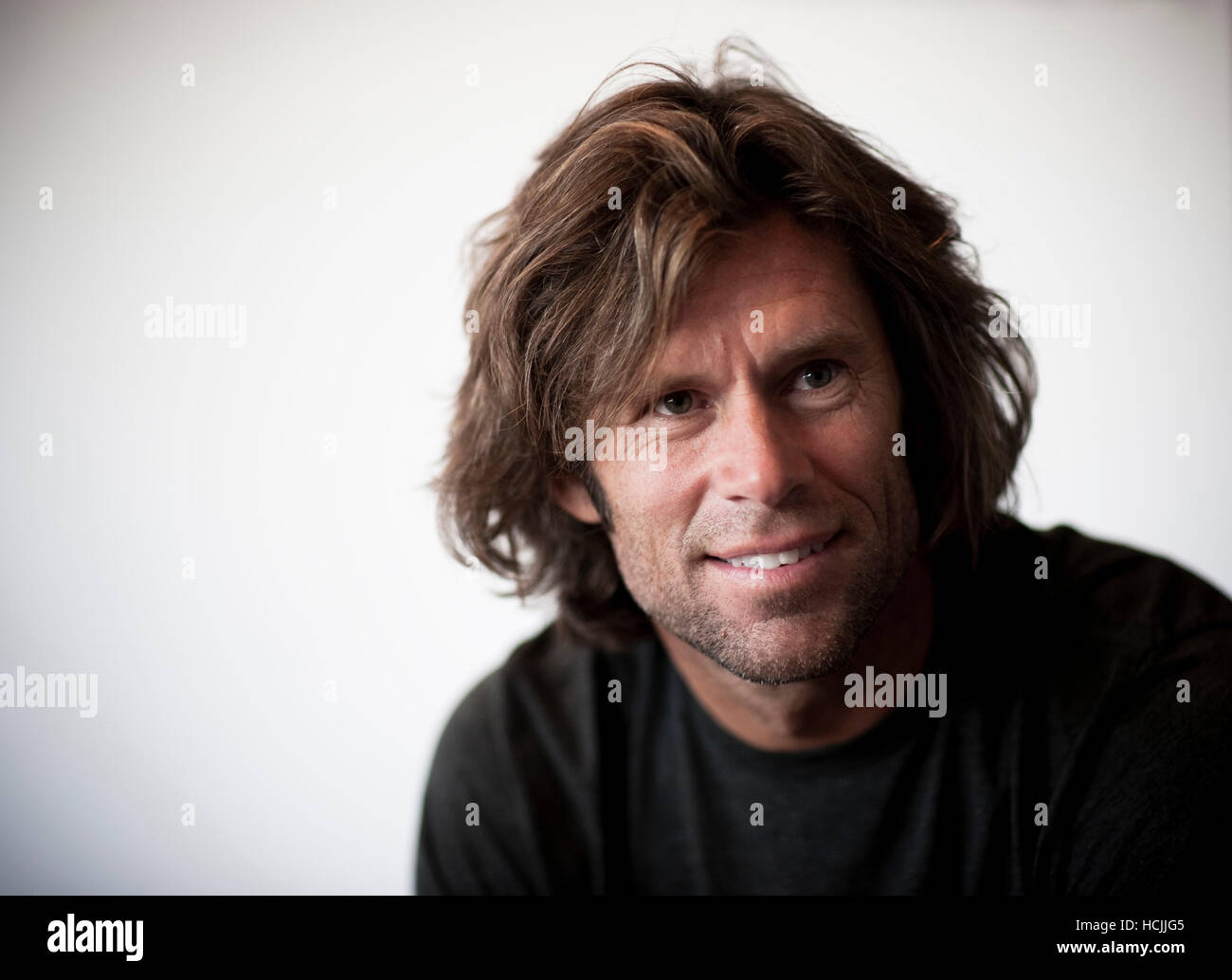 Portrait of Olympic and World Cup skiing veteran Nelson Carmichael ...