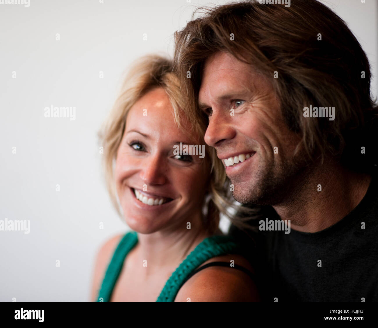 Portrait of a couple: Olympic and World Cup skiing veterans Nelson ...