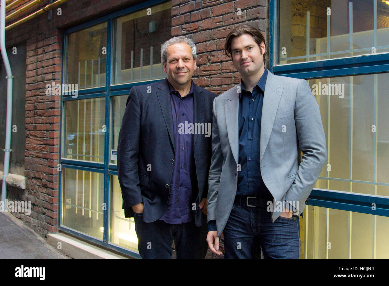 OUR MAN IN TEHRAN, from left: directors Larry Weinstein, Drew Taylor ...