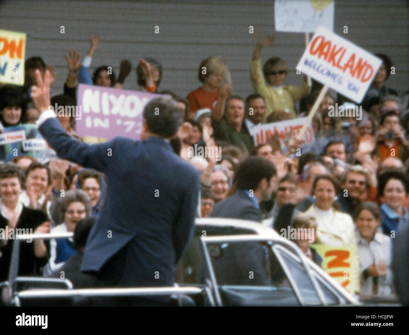 OUR NIXON, President Richard Nixon during his 1972 reelection campaign ...