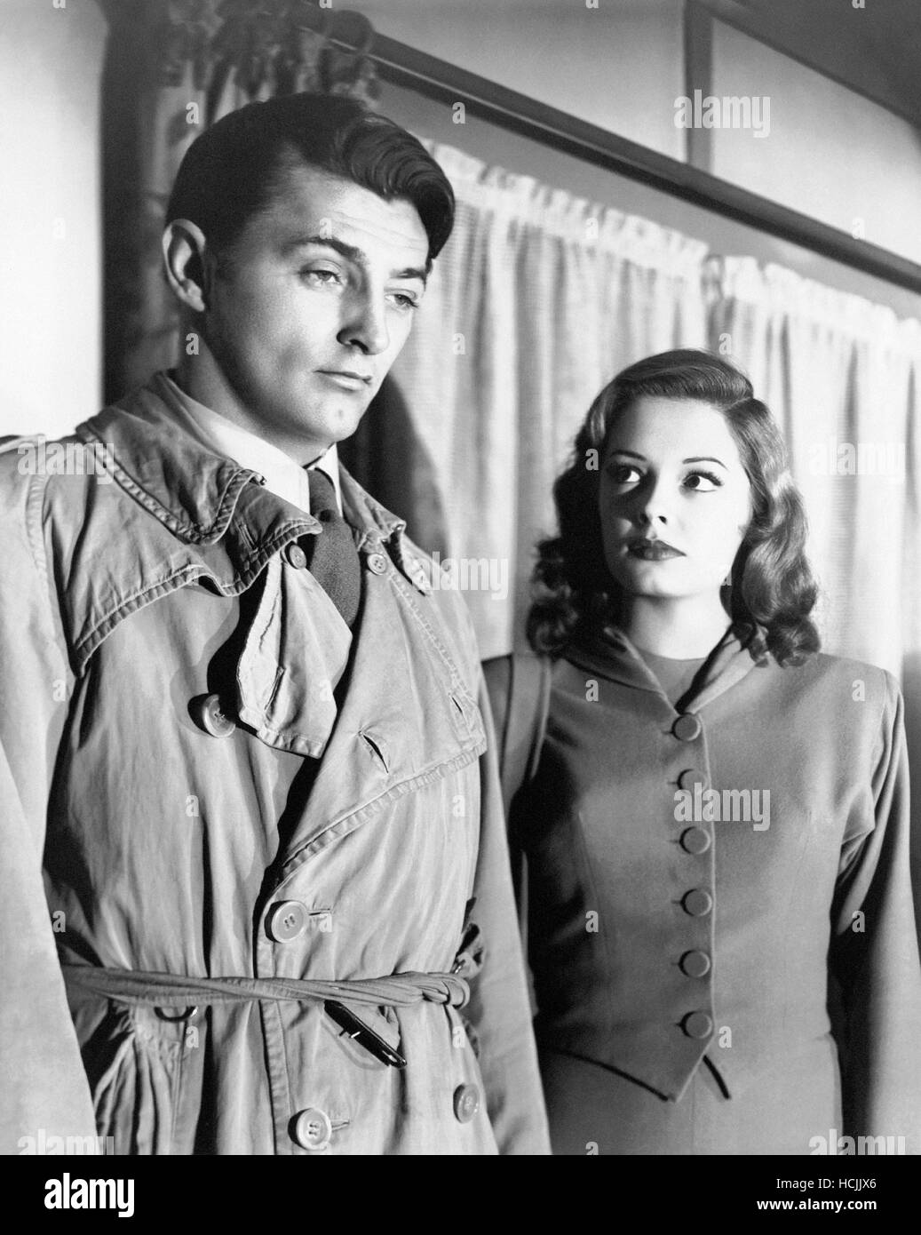 OUT OF THE PAST, Robert Mitchum, Jane Greer, 1947 Stock Photo - Alamy