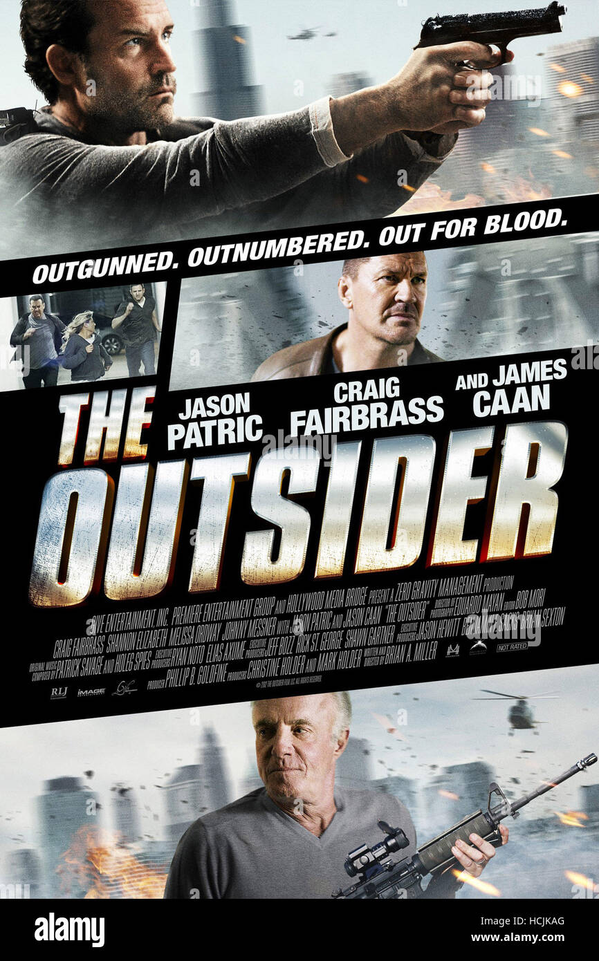 THE OUTSIDER, US poster art, Jason Patric, Craig Fairbrass, James Caan ...