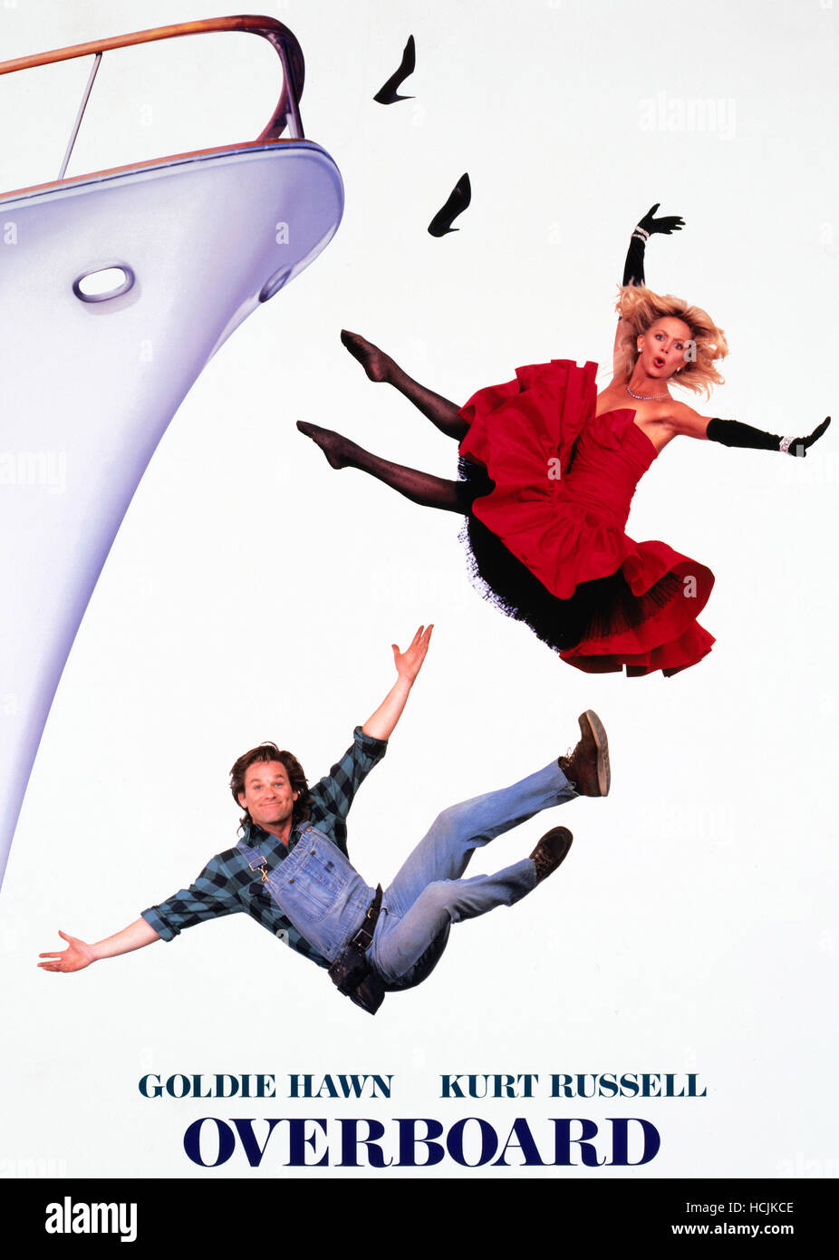 OVERBOARD, Kurt Russell, Goldie Hawn, 1987, (c) MGM/courtesy Everett ...