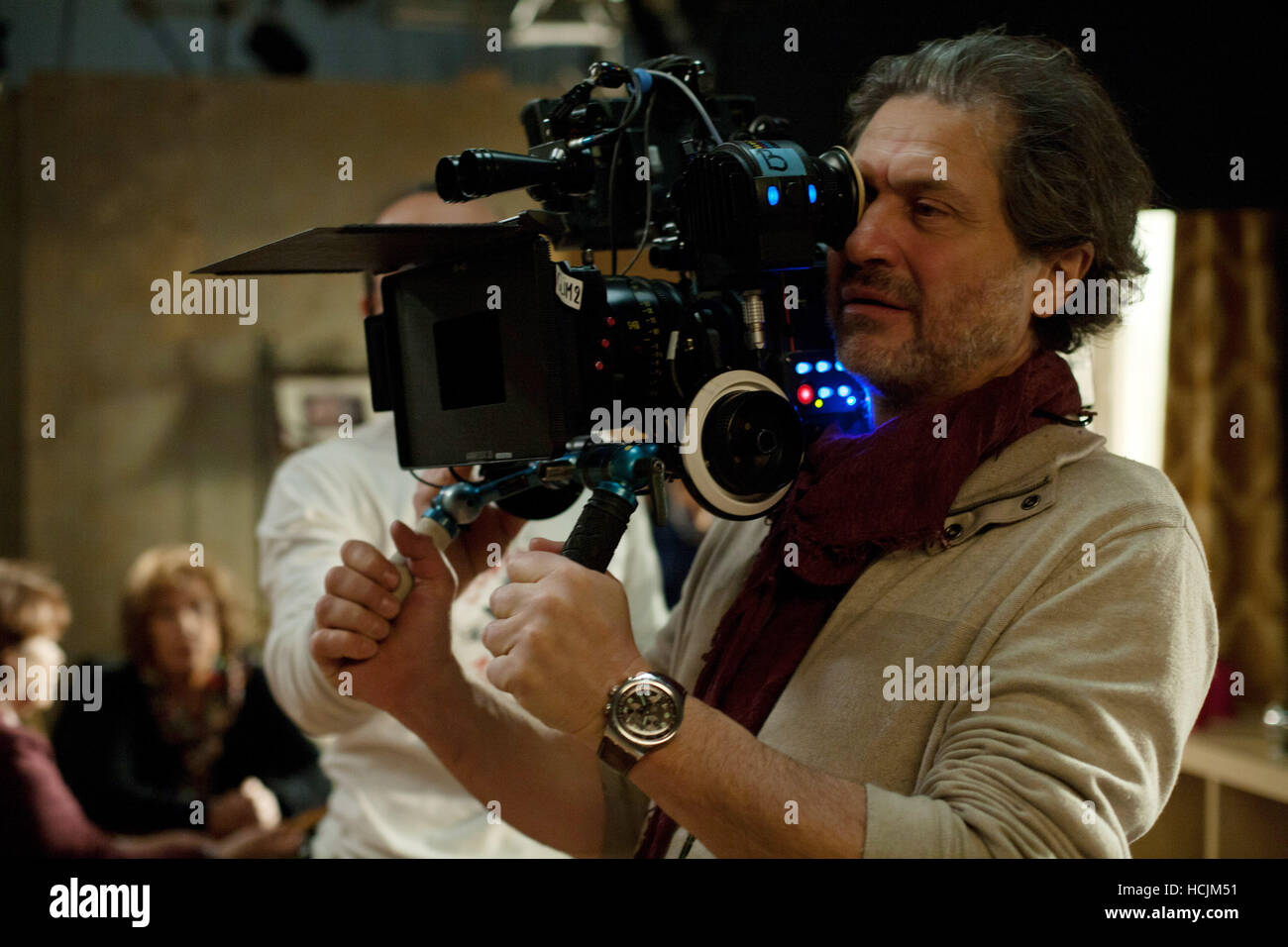 PAULETTE, director Jerome Enrico, on set, 2012. © Cohen Media Group ...