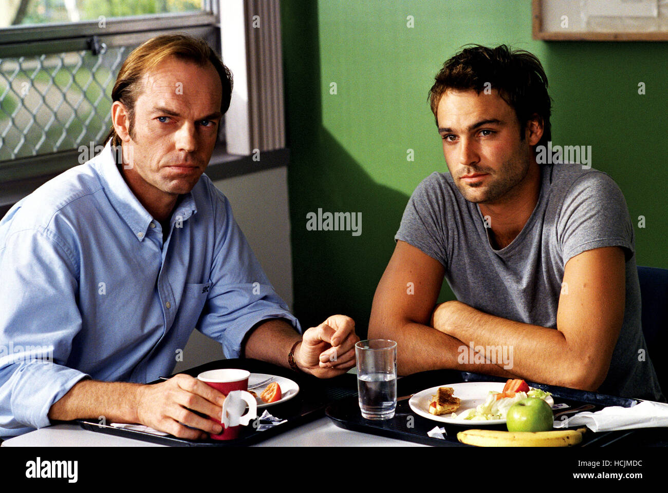 PEACHES, Hugo Weaving, Matthew Le Nevez, 2004 Stock Photo - Alamy