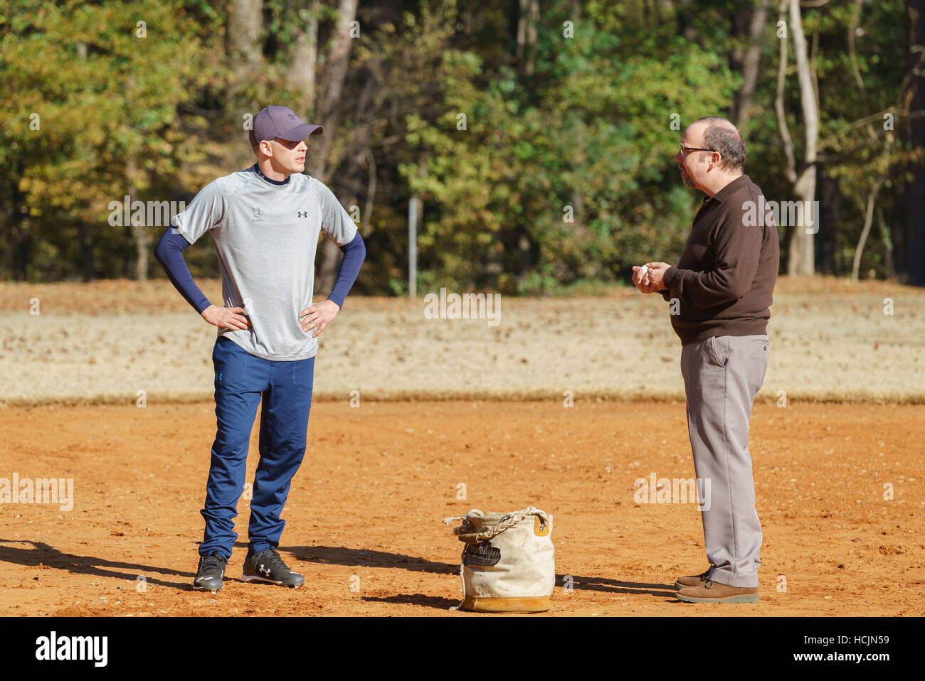 THE PHENOM, from left: Johnny Simmons, Paul Giamatti, 2016. © RLJ ...