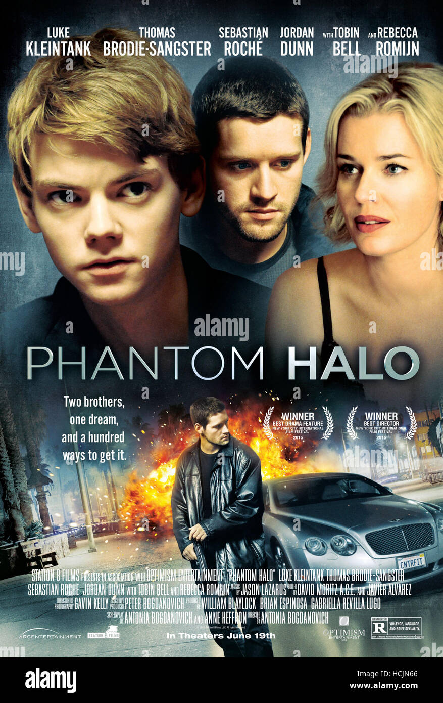PHANTOM HALO, US poster, top, from left: Thomas Brodie-Sangster, Luke ...
