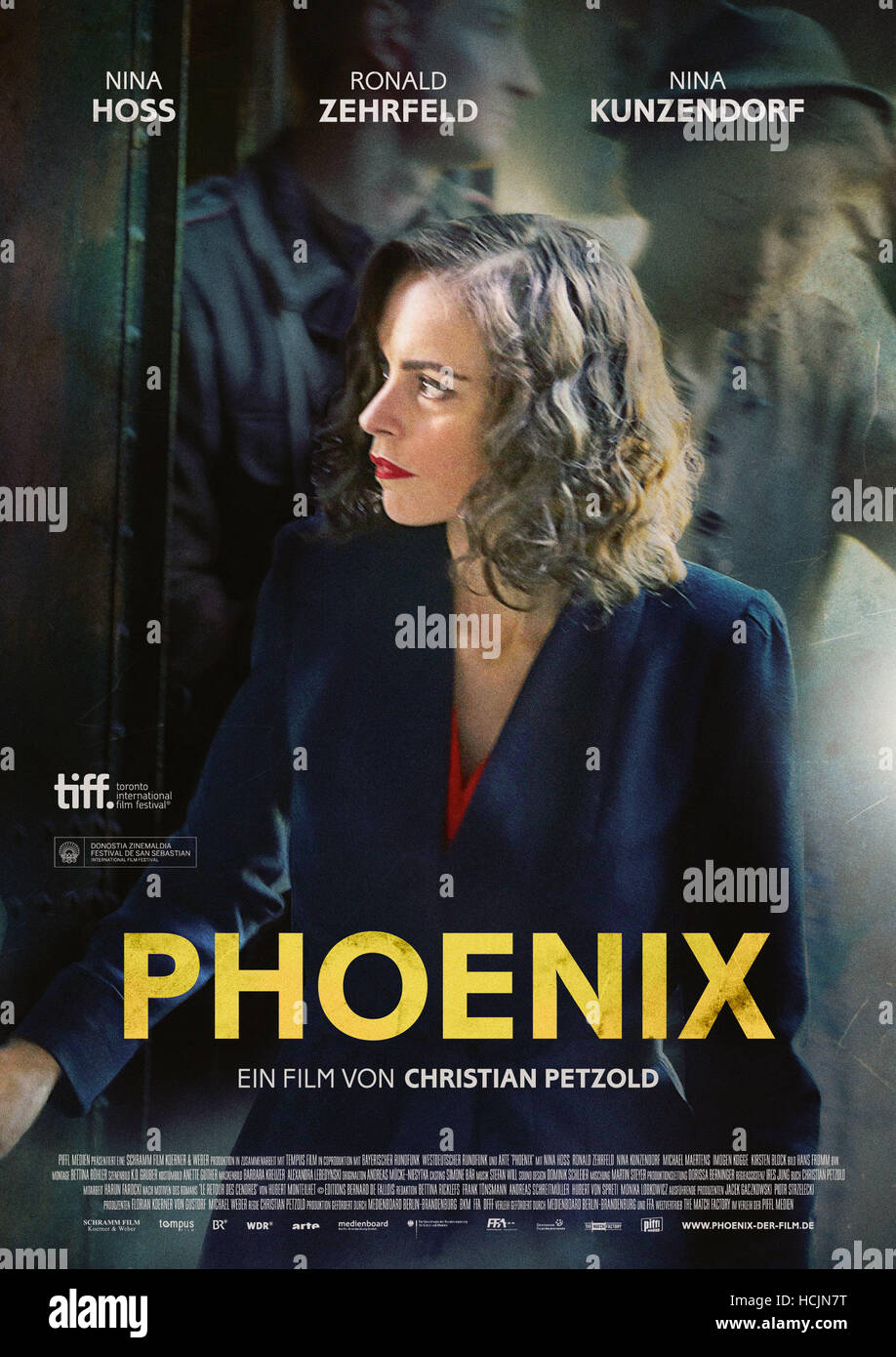 PHOENIX, German poster, Nina Hoss, 2014. ©Sundance Selects/courtesy ...