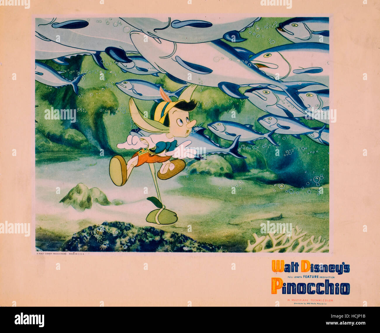 PINOCCHIO, Pinocchio (voice: Dickie Jones), 1940 Stock Photo - Alamy