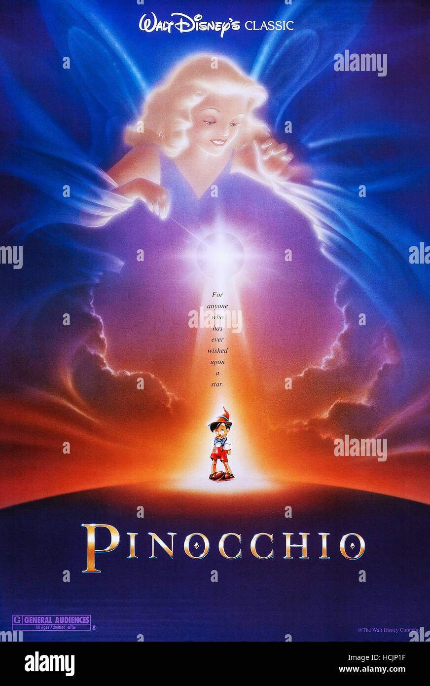 PINOCCHIO, US poster, Pinocchio, 1940 Stock Photo - Alamy