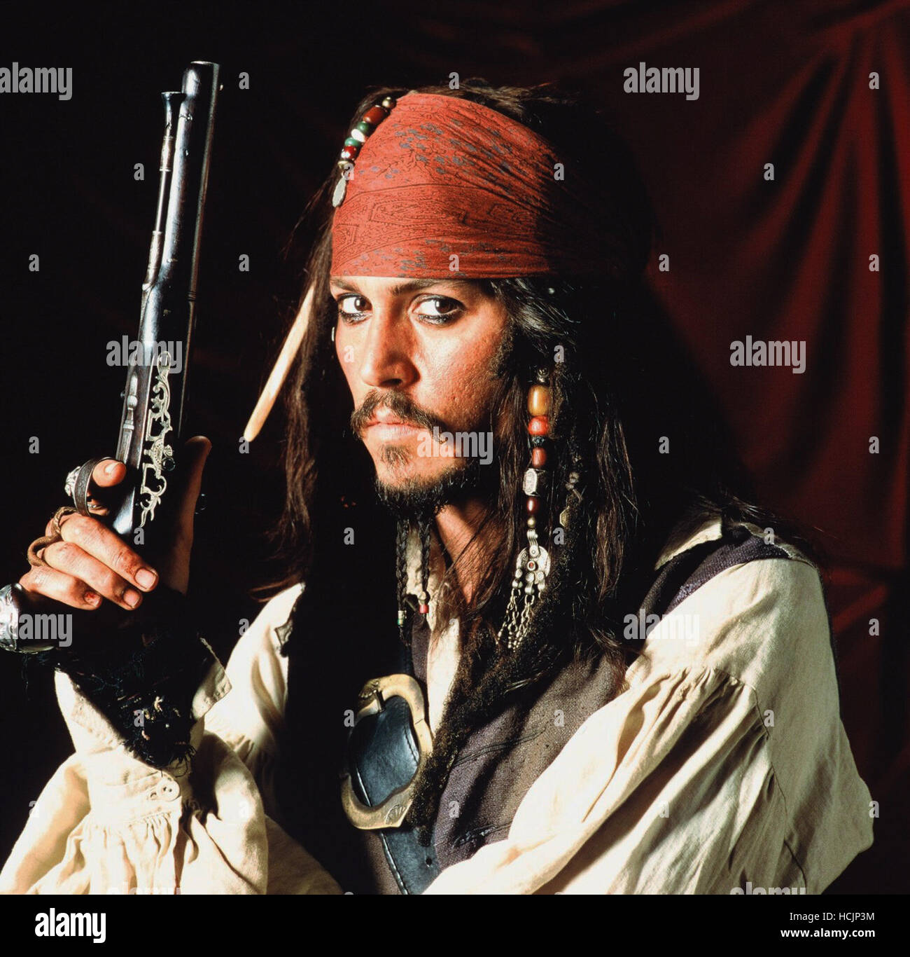 PIRATES OF THE CARIBBEAN, Johnny Depp, 2003, (c) Walt Disney/courtesy ...