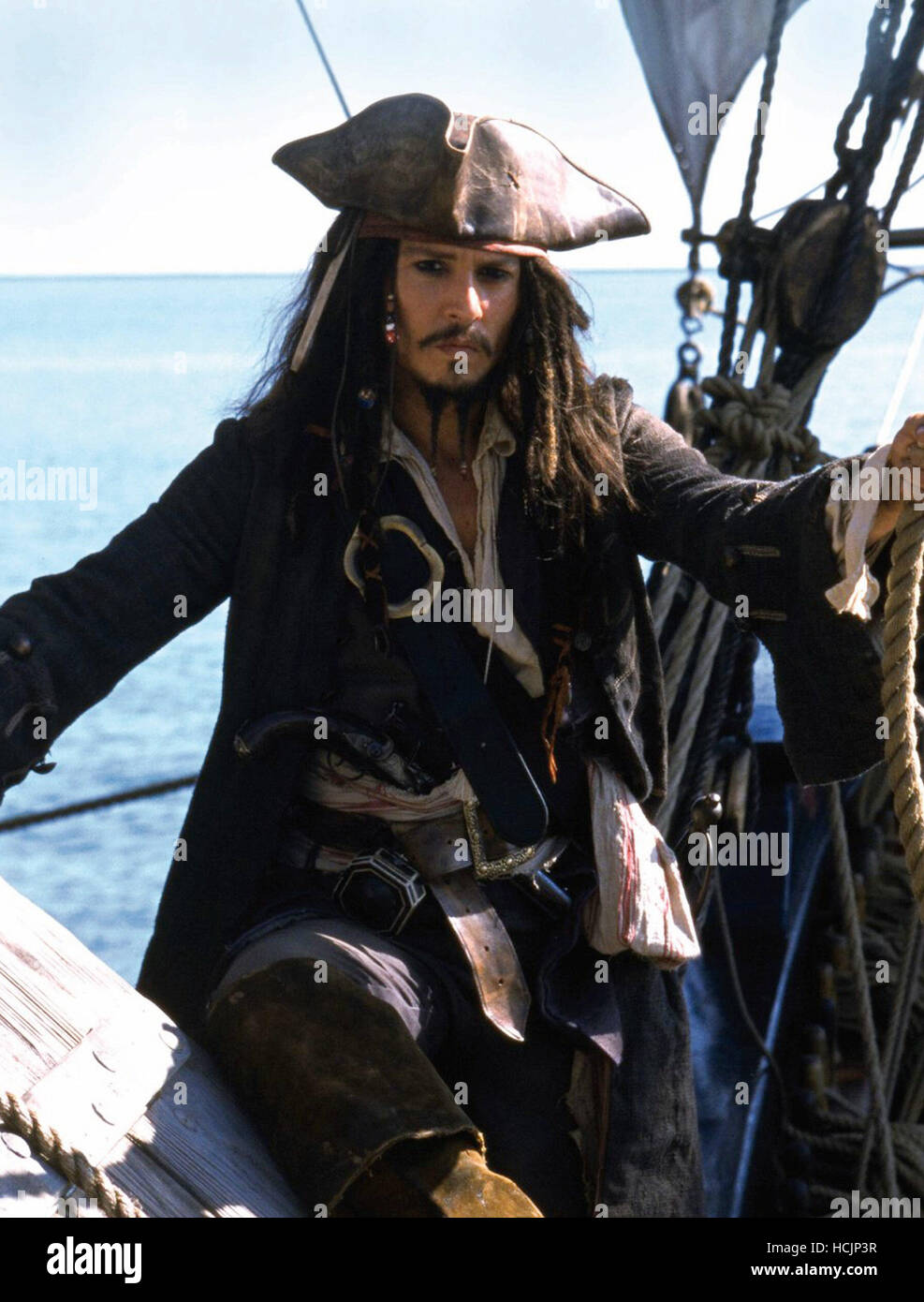 PIRATES OF THE CARIBBEAN, Johnny Depp, 2003, (c) Walt Disney/courtesy ...