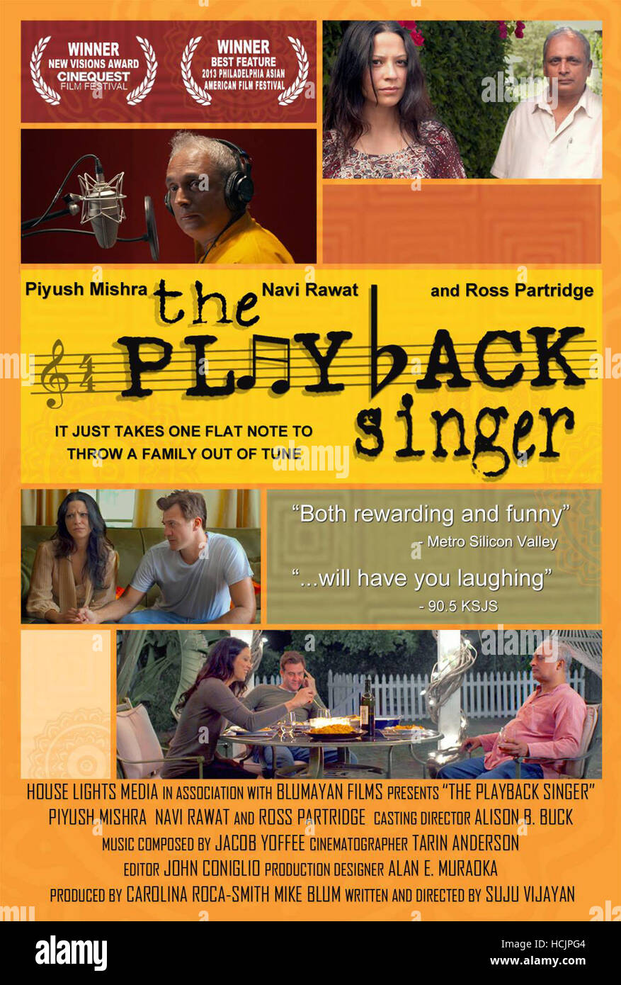 THE PLAYBACK SINGER, poster art, Piyush Mishra (at microphone), Navi ...
