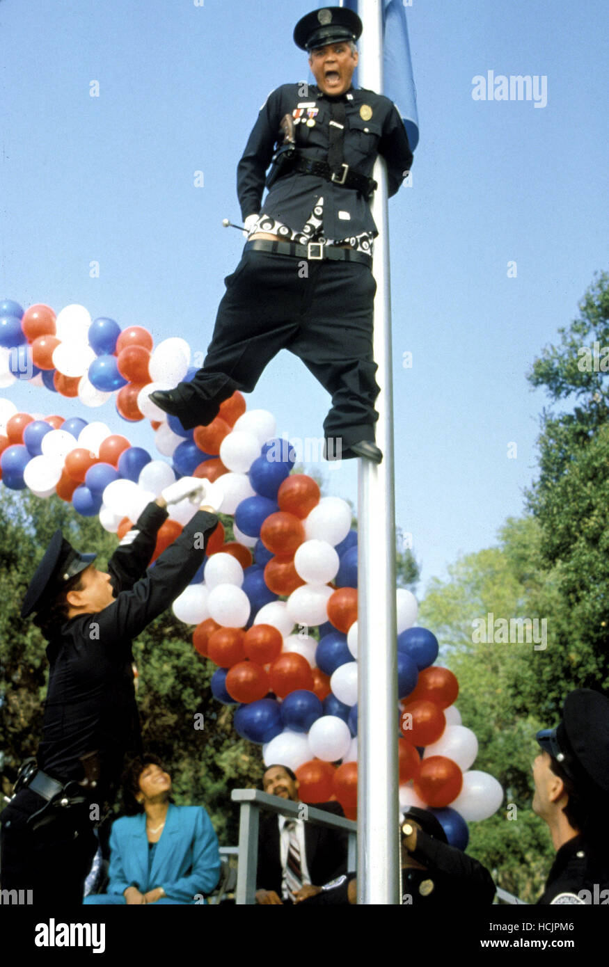 POLICE ACADEMY 6: CITY UNDER SIEGE, Lance Kinsey, G.W. Bailey, 1989, (c ...