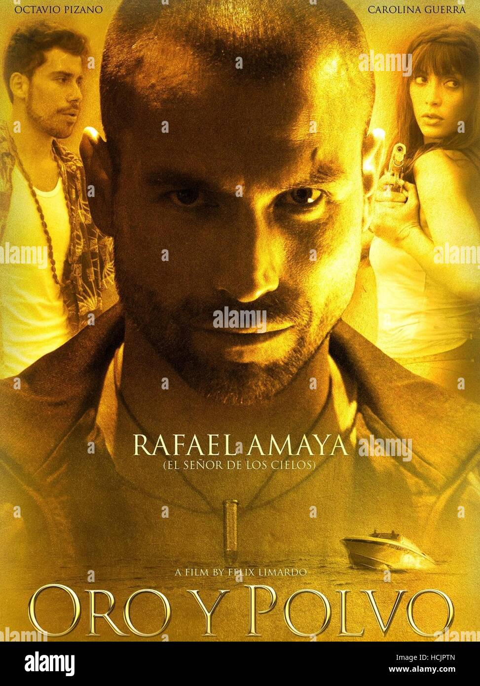 POWDER AND GOLD, (aka ORO Y POLVO), Dominican poster, l-r: Octavio ...