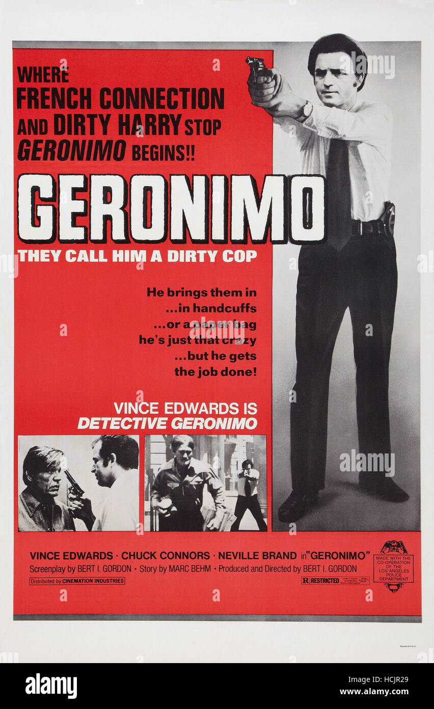 THE POLICE CONNECTION, (aka THE MAD BOMBER, aka DETECTIVE GERONIMO), US ...