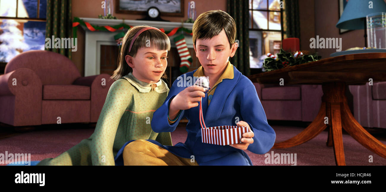 THE POLAR EXPRESS, Sister Sara, Hero Boy, 2004, (c) Warner Brothers ...