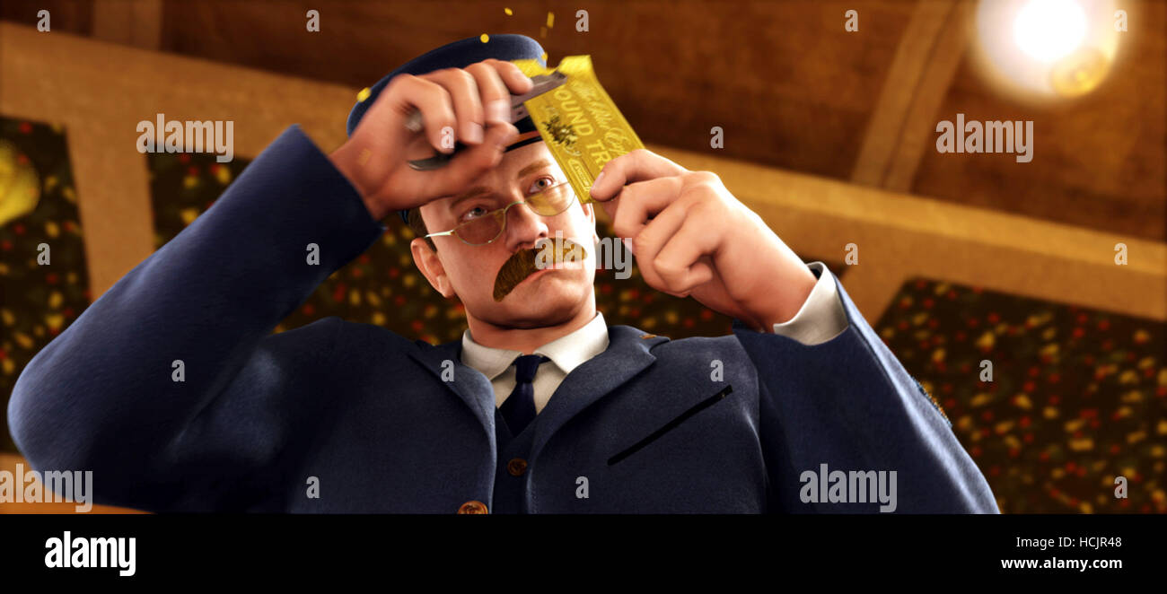 THE POLAR EXPRESS, The Conductor, 2004, (c) Warner Brothers/courtesy ...