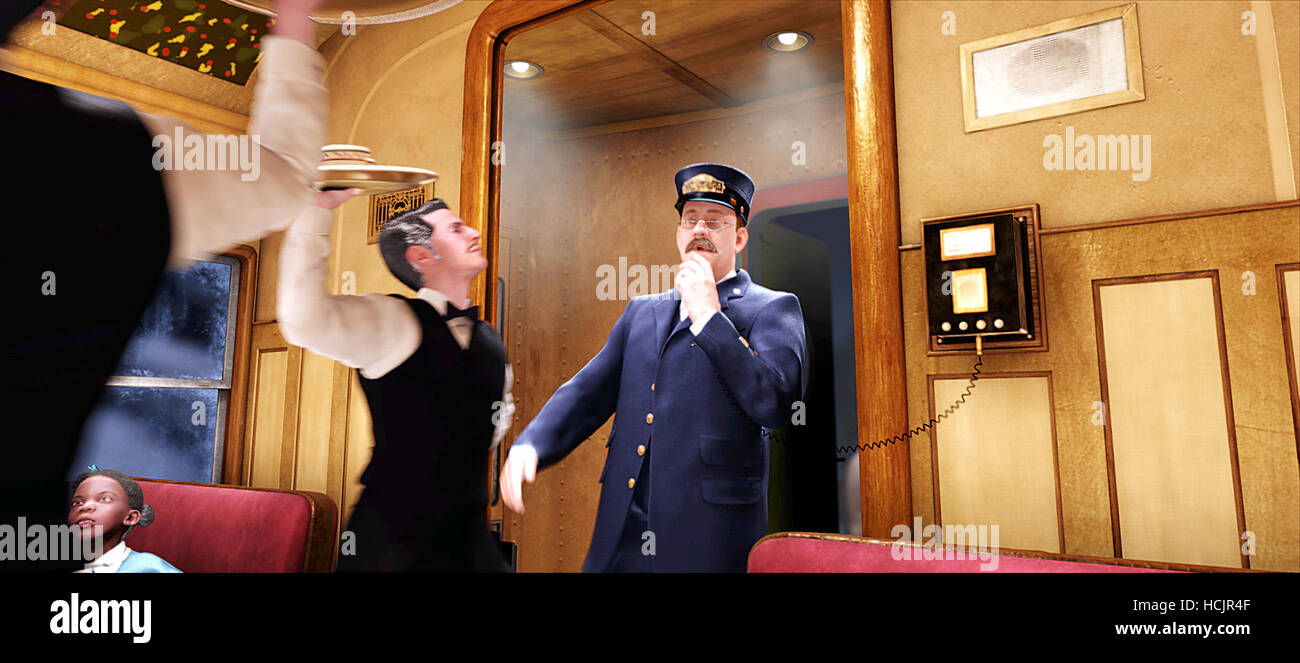 THE POLAR EXPRESS, Head Waiter, The Conductor, 2004, (c) Warner ...