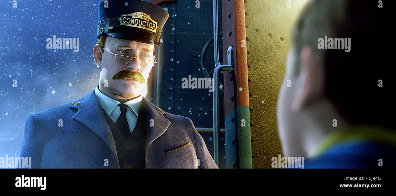 THE POLAR EXPRESS, The Conductor, 2004, (c) Warner Brothers/courtesy ...