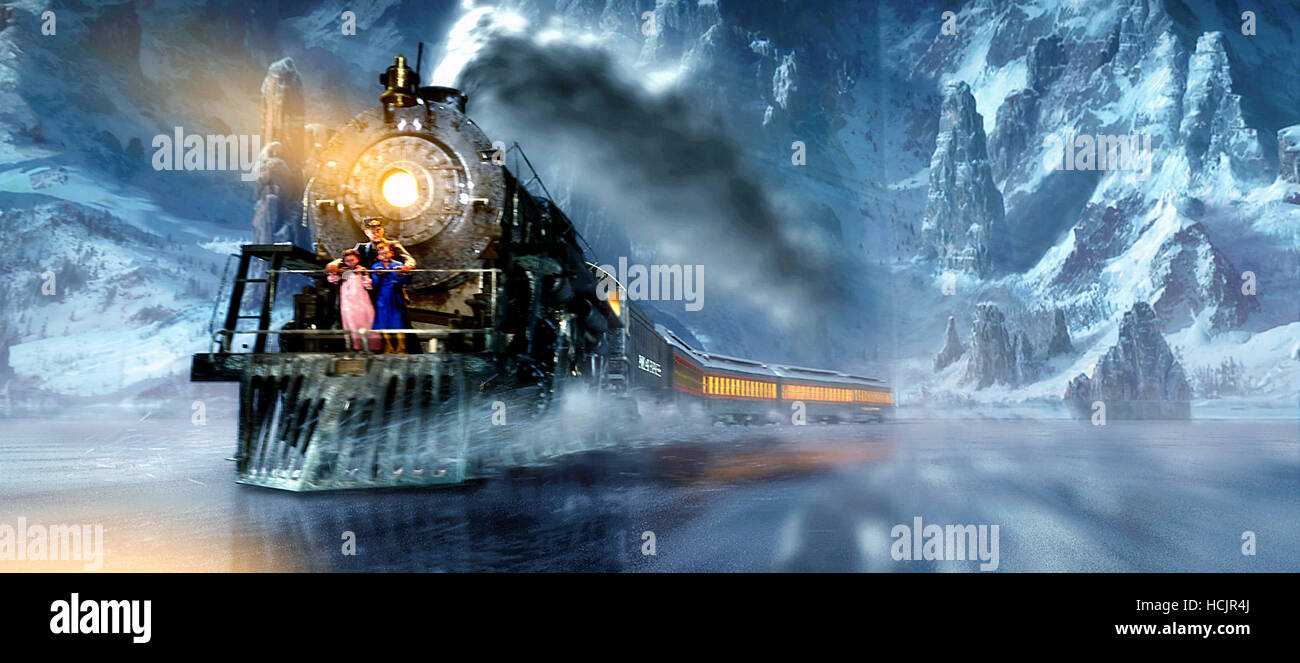 THE POLAR EXPRESS, Holly, The Conductor, Hero Boy, 2004, (c) Warner ...