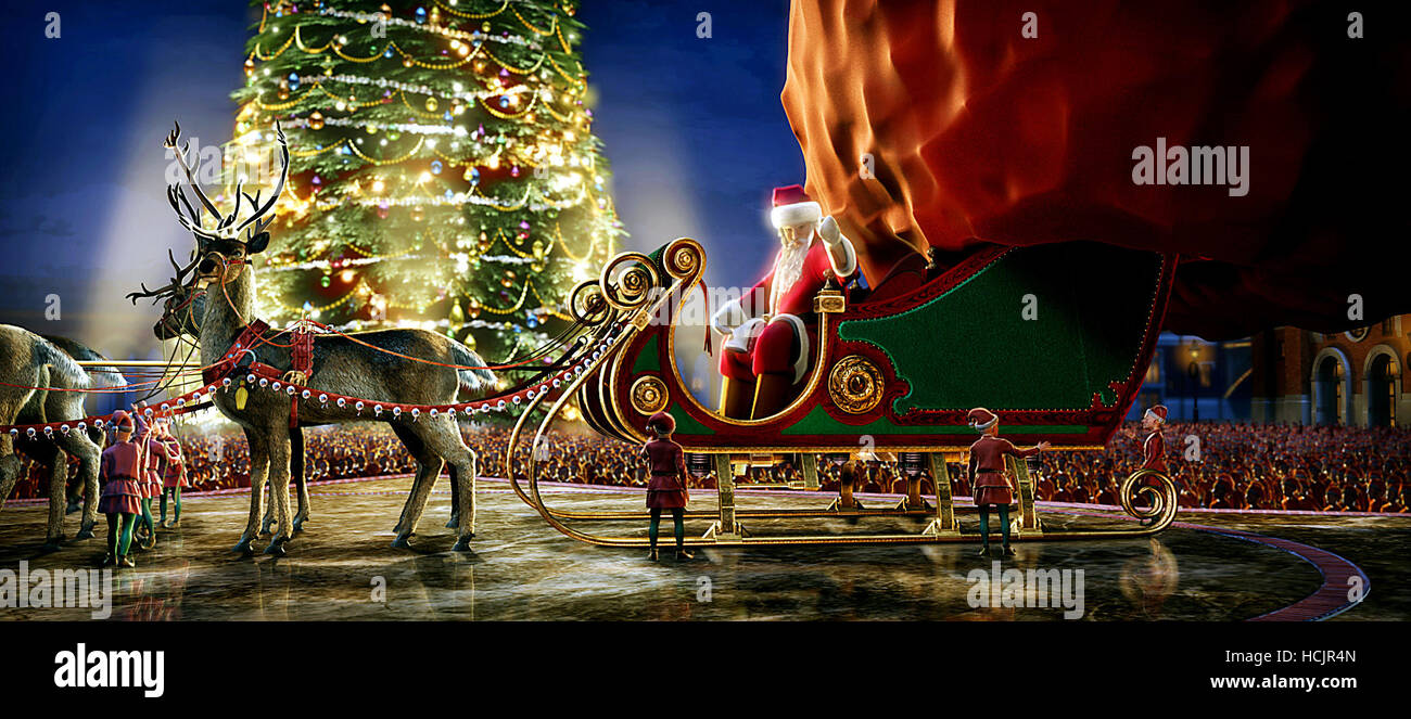 THE POLAR EXPRESS, Santa Claus, 2004, (c) Warner Brothers/courtesy ...
