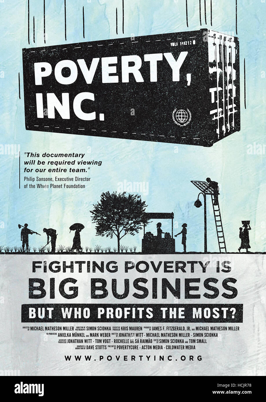 POVERTY, INC., international poster, 2014 Stock Photo - Alamy
