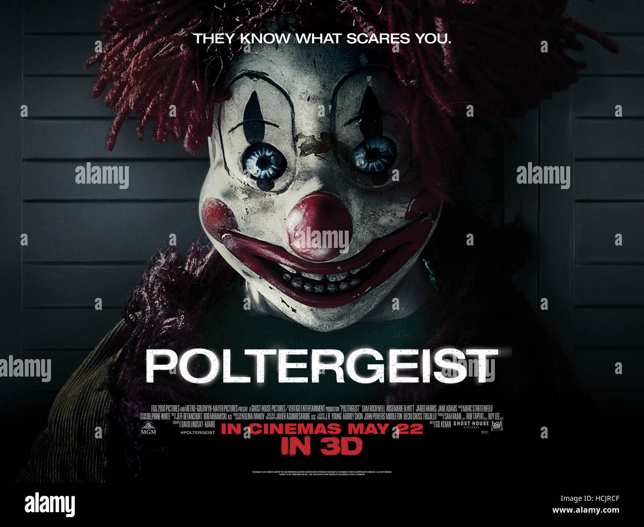 POLTERGEIST, British poster, 2015. TM and Copyright ©20th Century Fox ...