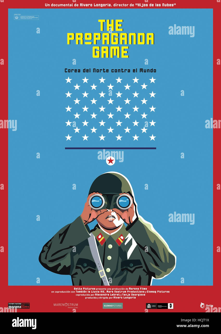 THE PROPAGANDA GAME, Spanish poster, 2015. © Betta Pictures /Courtesy ...