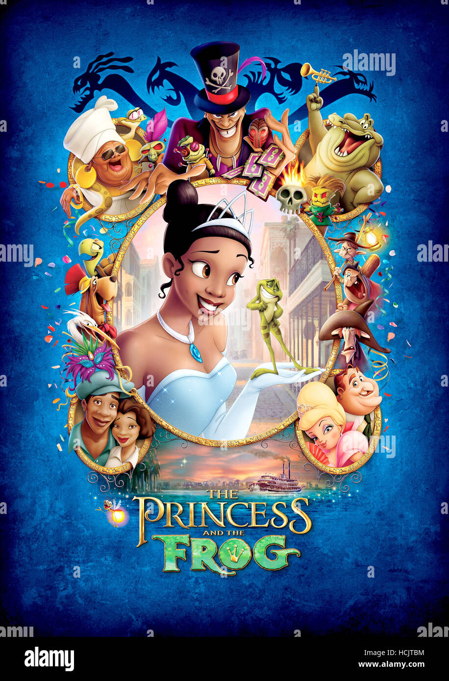 THE PRINCESS AND THE FROG, Mama Odie (top left, voice: Jenifer Lewis ...