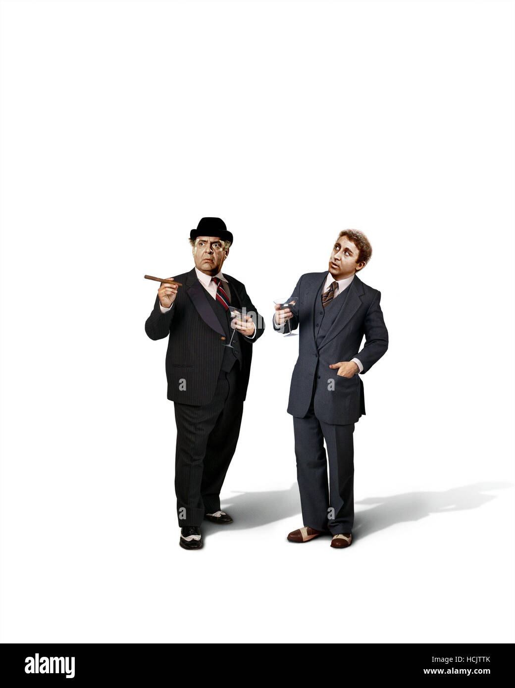 THE PRODUCERS, Zero Mostel, Gene Wilder, 1968 Stock Photo - Alamy