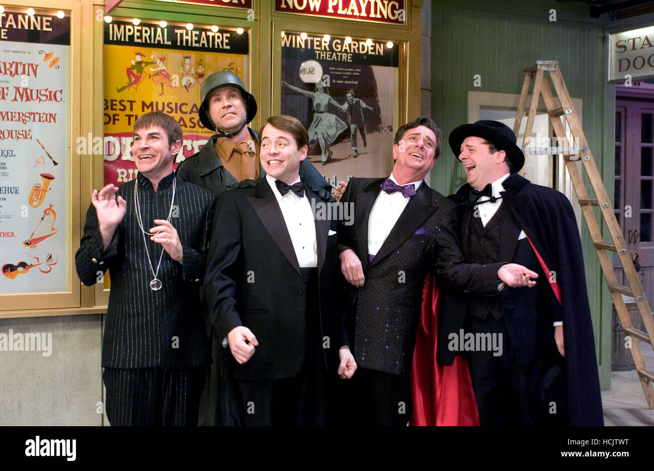THE PRODUCERS, Roger Bart, Will Ferrell, Mathew Broderick, Gary Beach ...