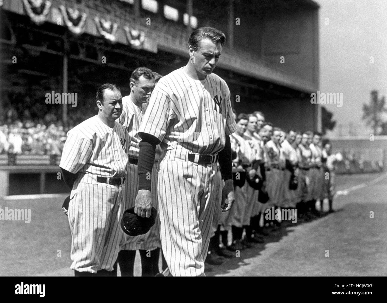 THE PRIDE OF THE YANKEES, Gary Cooper, 1942 Stock Photo - Alamy