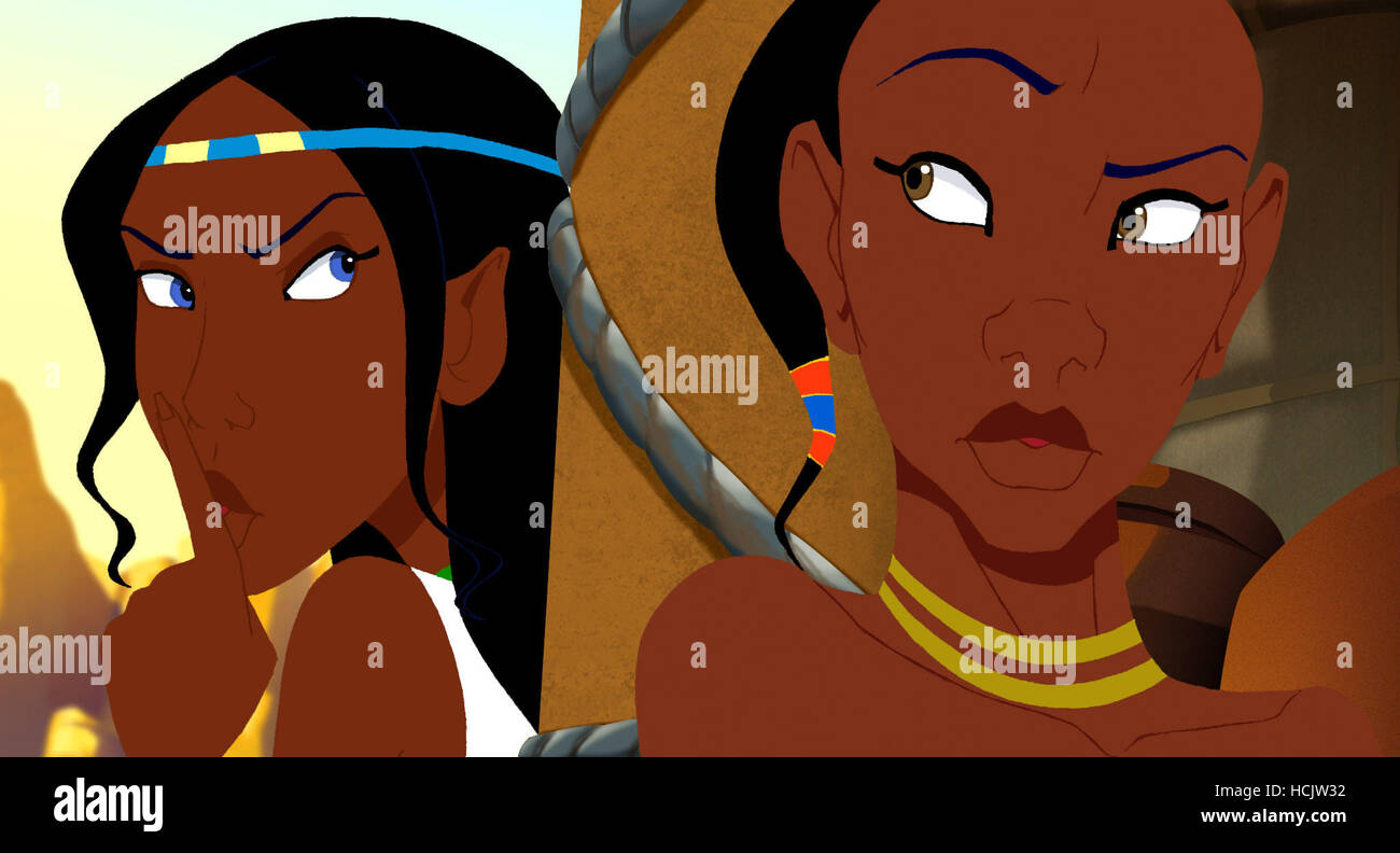 PRINCESS OF THE SUN, (aka LA REINE SOLEIL), from left: Akhesa, Thout ...