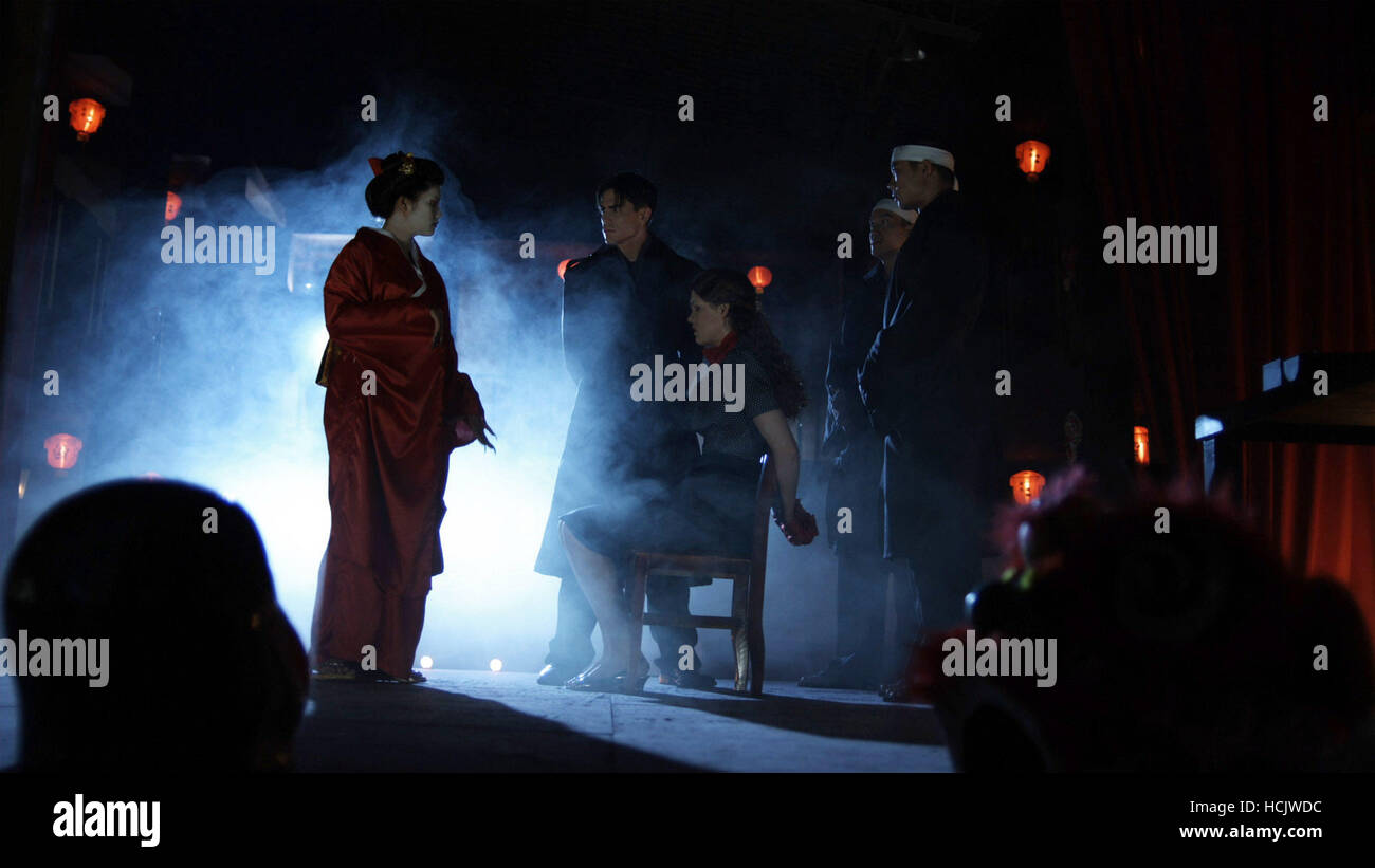 PUPPET MASTER: AXIS OF EVIL, Ada Chao (left), Jenna Gallaher (sitting ...