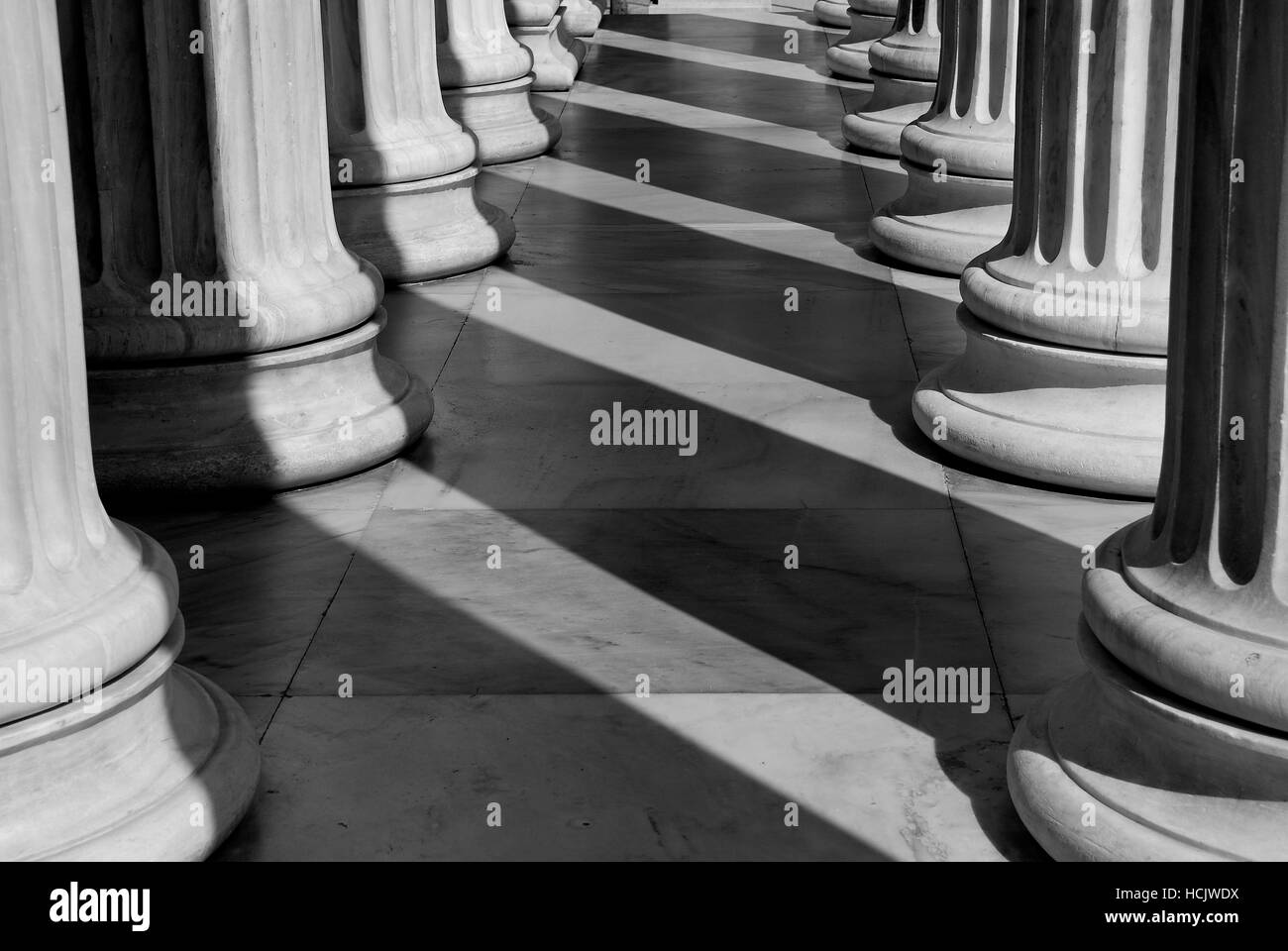 Detail of Zappeion, located in the National Gardens in the center of ...